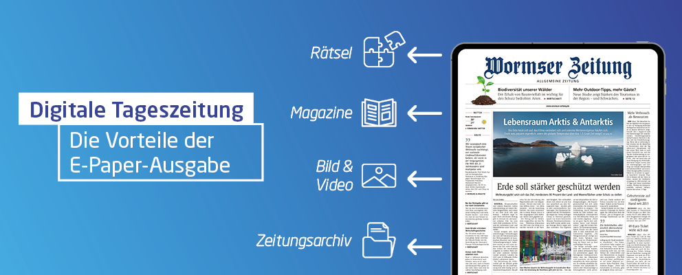Das E-Paper inkl. aller Features | Wormser Zeitung